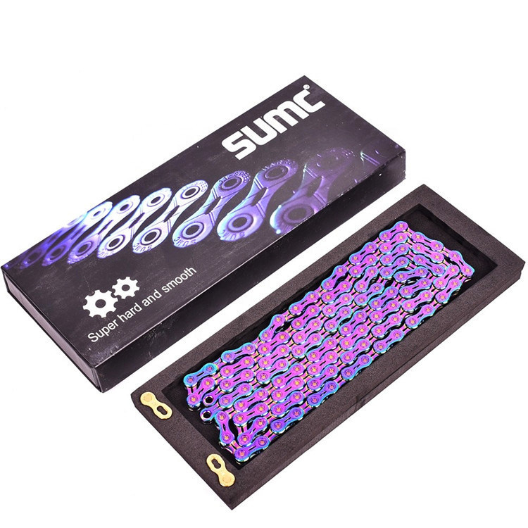 Full Hollow Stainless Steel Bike Chain for 2021 SUMC 9/10/11/12 Speed ...